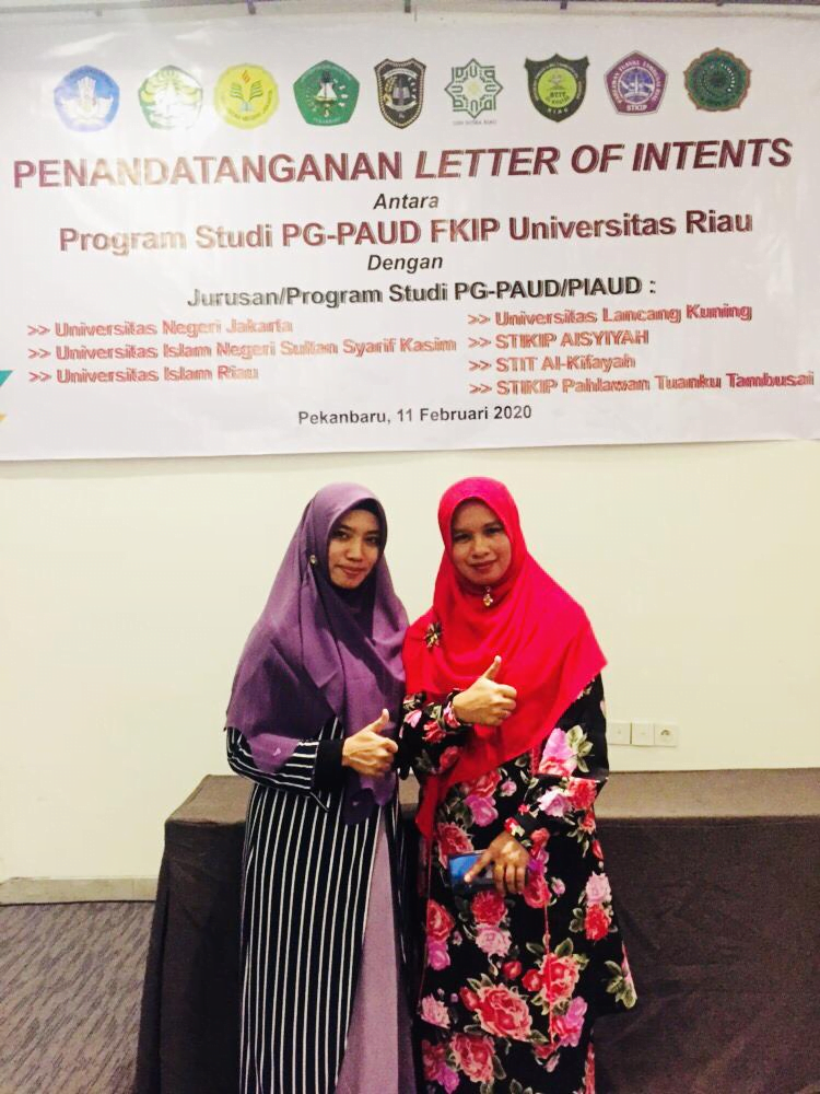 Prodi PIAUD UIN Sultan Syarif Kasim Riau jalin kerja sama dengan PG-PAUD FKIP Universitas Riau ...